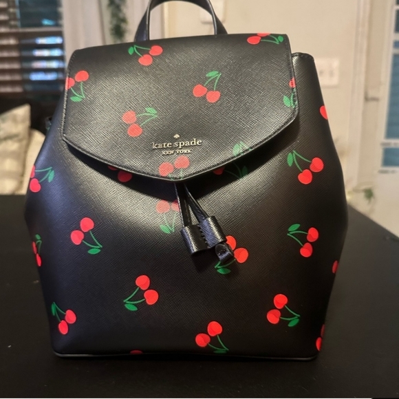 kate spade | Bags | Kate Spade Limited Edition Cherry Backpack With ...